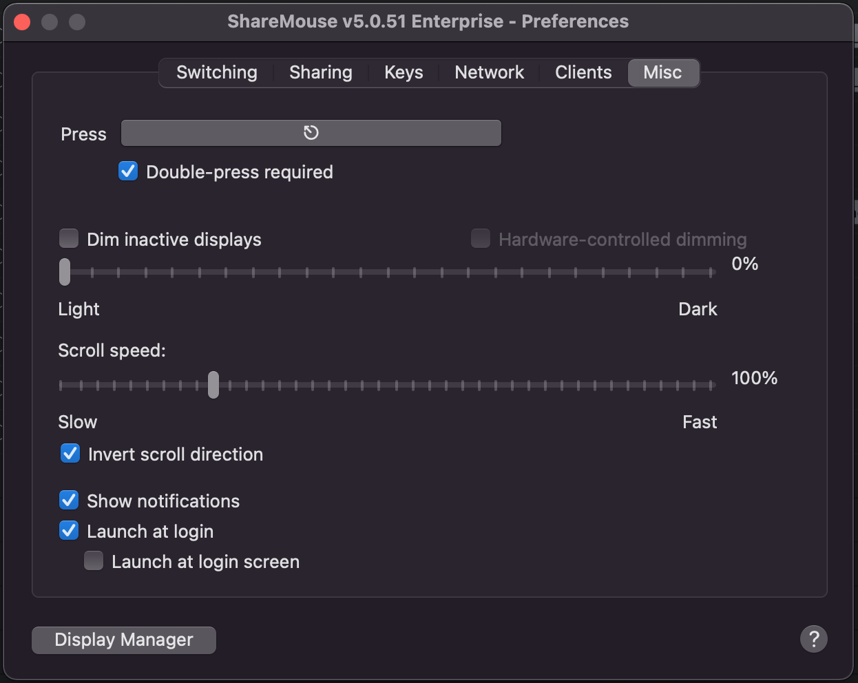 Mac 和 Windows 共享一套鼠标键盘_sharemouse-CSDN博客