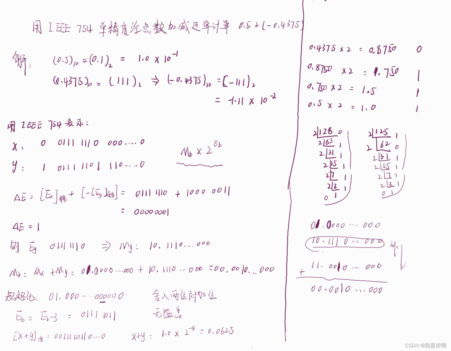 大端方式和小端方式 定点数的运算 浮点数的运算小端浮点数 Csdn博客