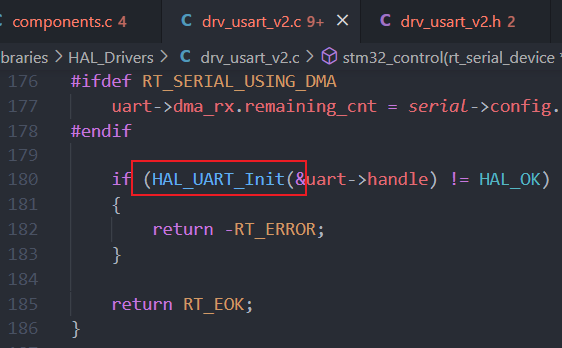 由串口驱动分析rt-thread设备驱动框架_serial->ops->configure-CSDN博客