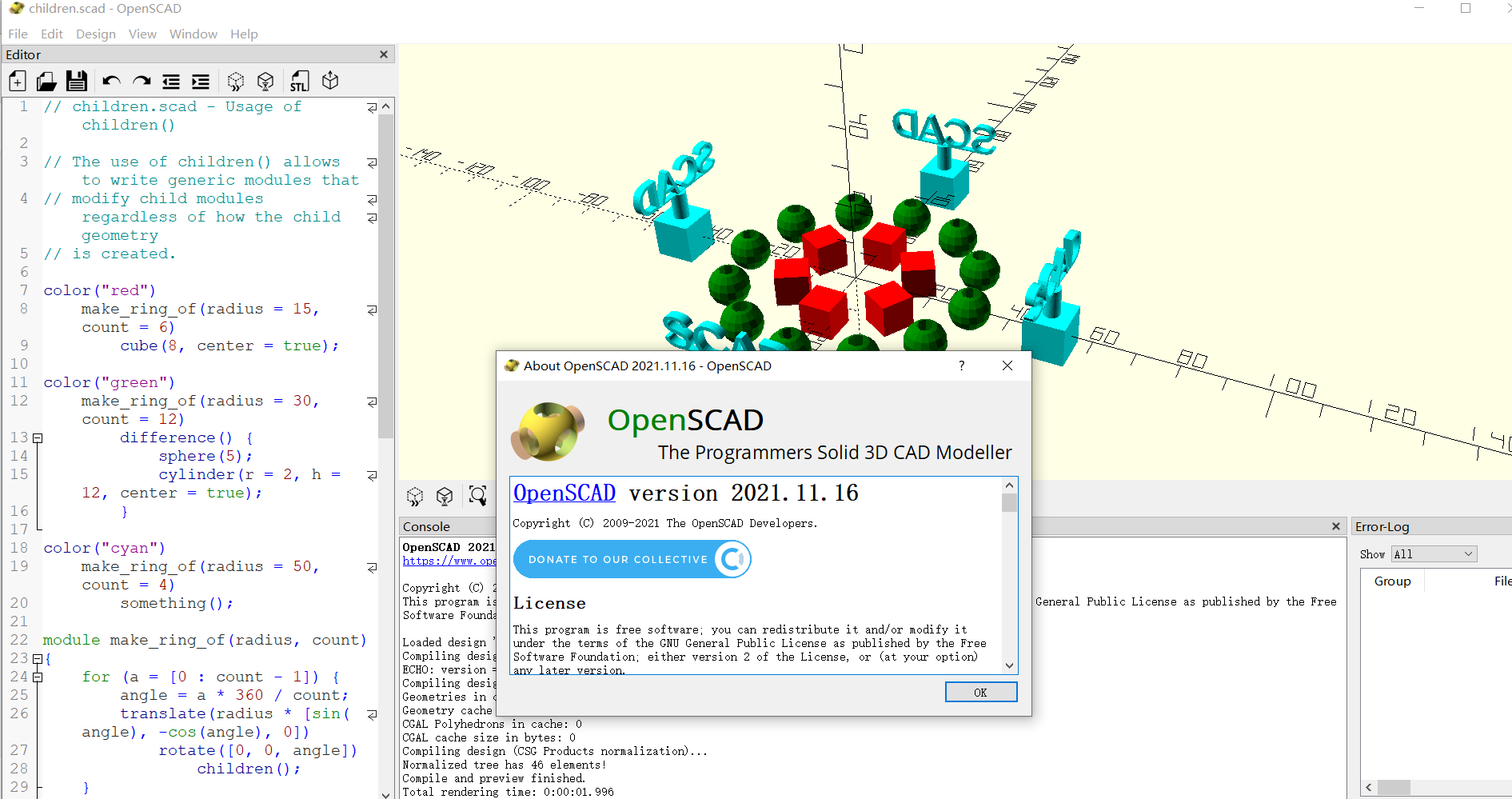 OpenSCAD -windows本机编译_openscad windows编译-CSDN博客