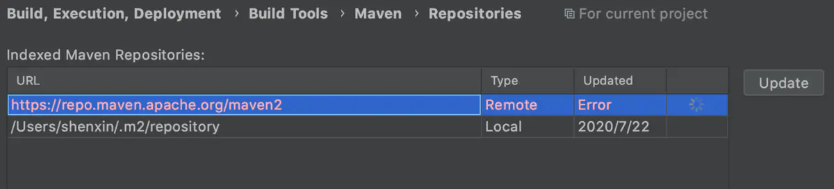 解决IDEA 更新Maven Repository慢的问题_updating maven repository很慢-CSDN博客