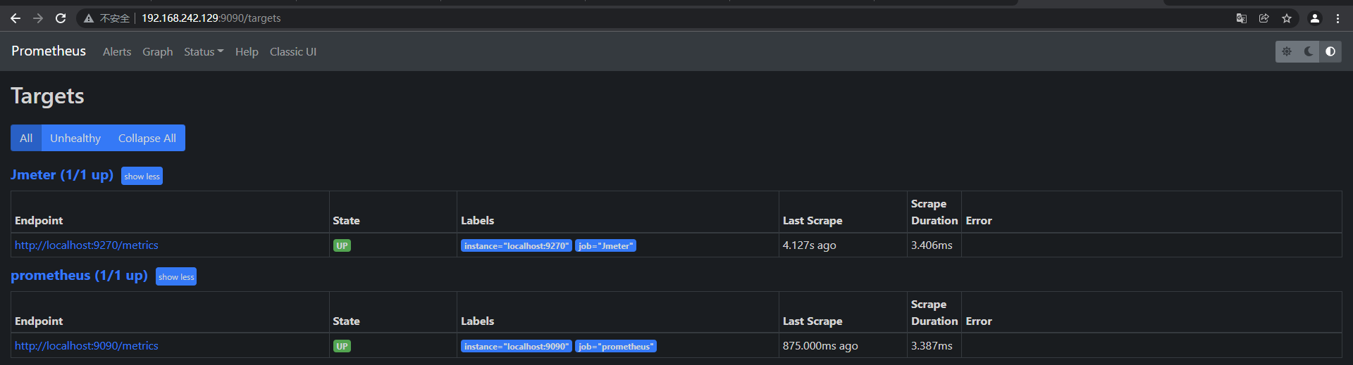 性能测试 性能测试实战（六）Jmeter + prometheus-plugin + Prometheus Jmeter性能测试环境搭建 ...
