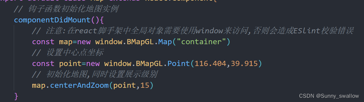 React项目引入百度地图步骤react引用地图sdk必须使用ak吗 Csdn博客