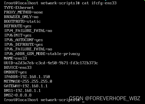 Centos7 通过修改网卡配置文件配置IP_centos7编辑网卡配置文件-CSDN博客