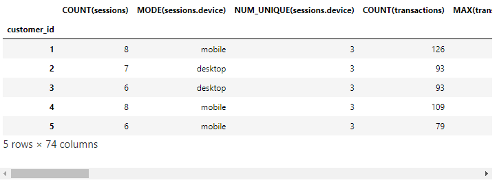 Featuretools快速使用指南--看这一篇就够了-CSDN博客