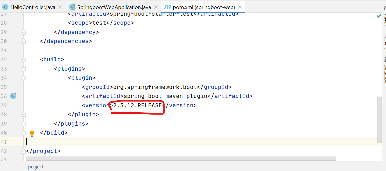 运行springboot项目时,报错“java Cannot Access Org Springframework Boot