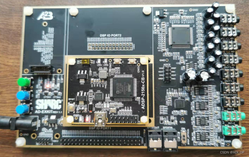 手把手教你使用ADSP-21565（一）开发板初始状态说明_adsp21565开发板-CSDN博客
