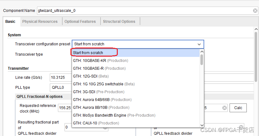 Ultrascale/Ultrascale+ FPGA GTH IP及结构详解（一）_gth接口-CSDN博客