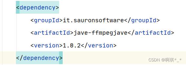 无法解决此问题 it.sauronsoftware:jave-ffmpegjave:1.0.2_it.sauronsoftware.jave-CSDN博客