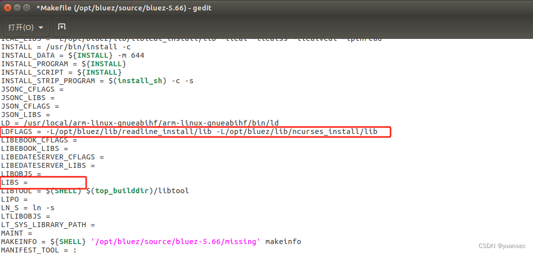 嵌入式arm交叉编译移植bluez5.0最新教程-CSDN博客
