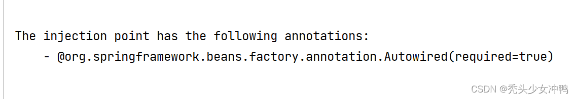 报错解决：@org.springframework.beans.factory.annotation.Autowired(required=true)_无法访问org ...