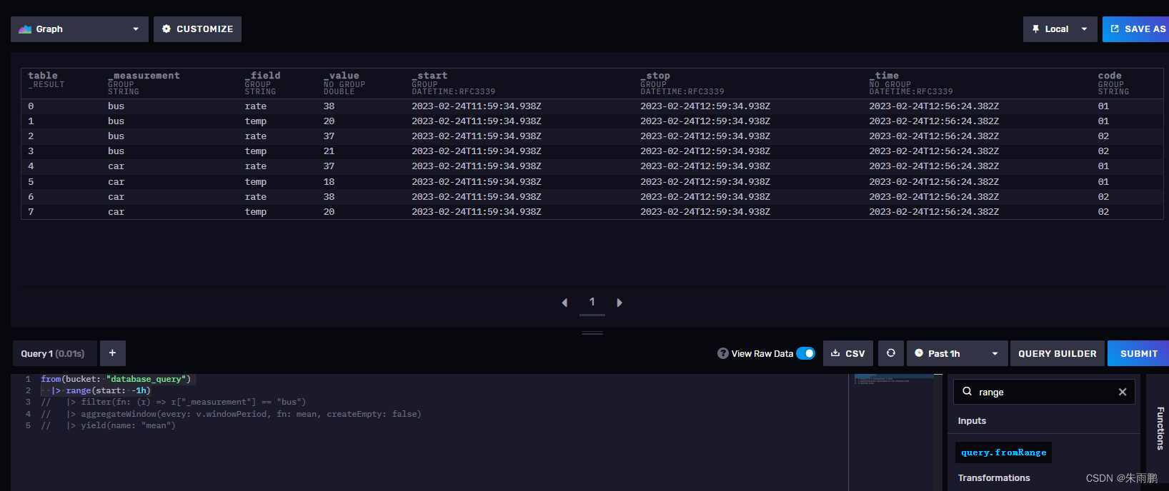 InfluxDB时序数据库-笔记_influxdb 数据类型-CSDN博客