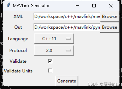 在linux系统中使用c++调用mavlink接口打包和解析消息_mavlink包-CSDN博客