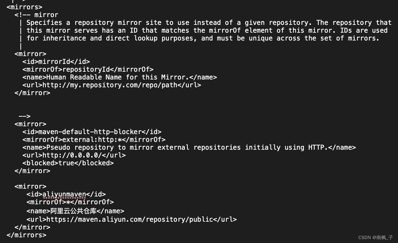 【Maven 】Some problems were encountered while building the effective settings-CSDN博客