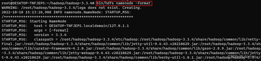 【Hadoop在WSL中的安装】_wsl hadoop-CSDN博客