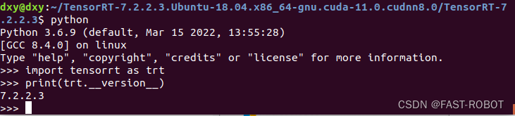 ubuntu18.04 安装 TensorRT 和 ONNXRuntime_onnxruntime ubuntu tensorrt-CSDN博客