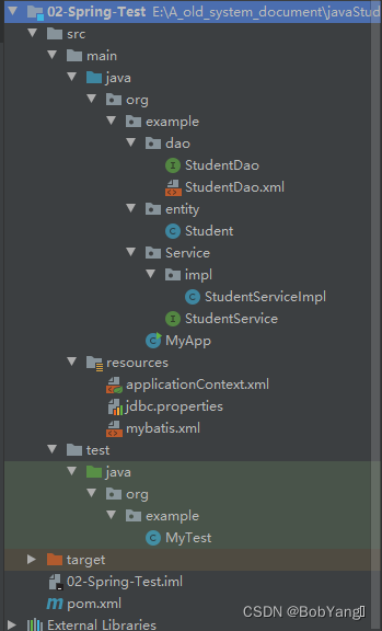 IDEA中Spring和MyBatis配置Oracle，实现增删改查_idea配置mybatis连接oracle数据库-CSDN博客