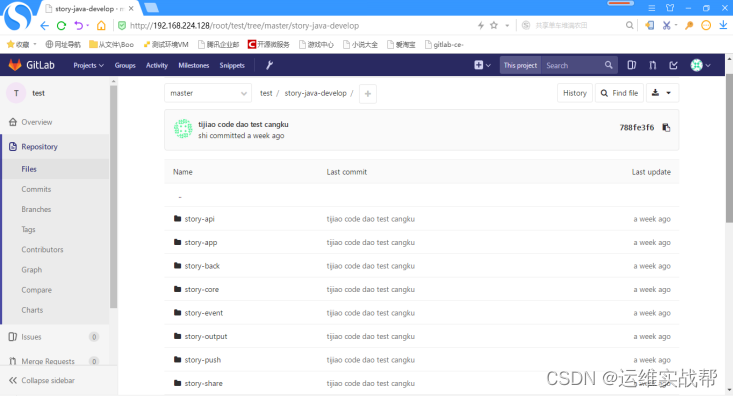 gitlab机器环境搭建私有仓库和客户端提交代码到gitlab和从gitlab下载代码（cent6.5+gitlab10.1.4）_gitlab 下载代码-CSDN博客