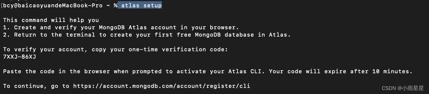 在MACOX 上 安装MongoDB_brew install mongodb-atlas-CSDN博客