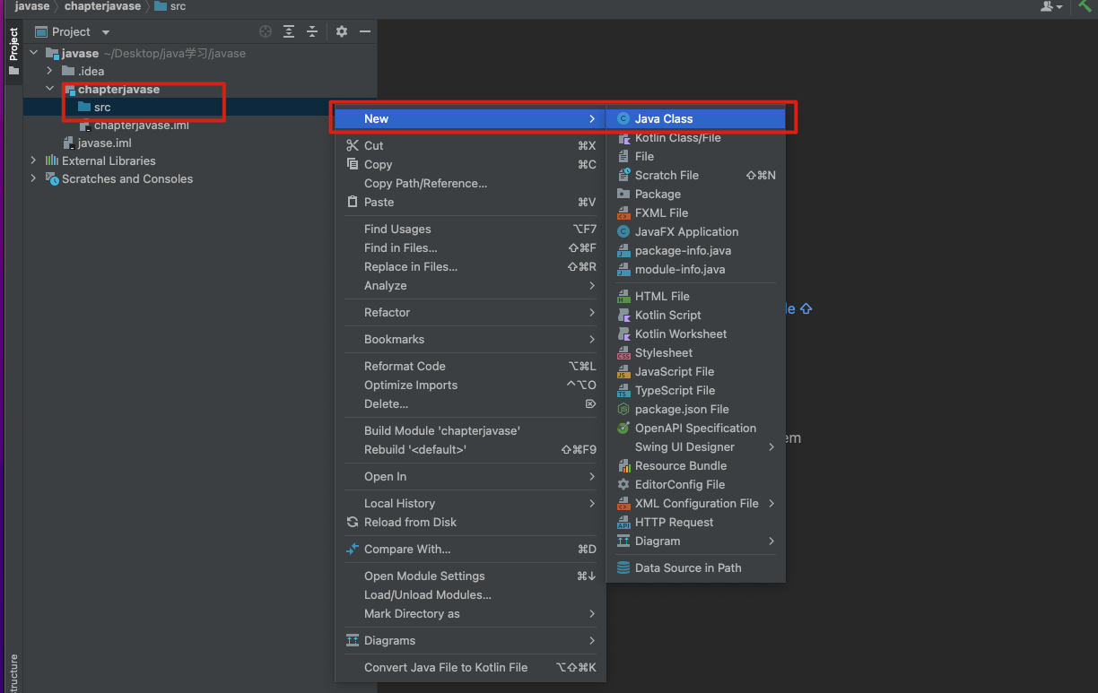 JavaSE IDEA使用_用idea登陆java se-CSDN博客