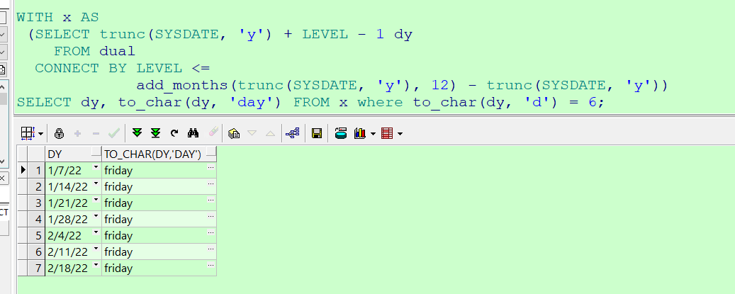 Oracle 技能强化 Part 8 日期操作_trunc(sysdate, 'y')-CSDN博客