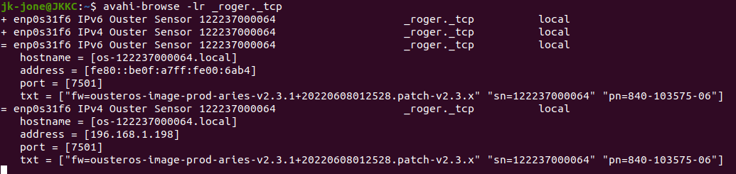 ouster-32激光雷达实测：ROS驱动编译使用与设备连接的网络配置_ouster : modular interface box-CSDN博客