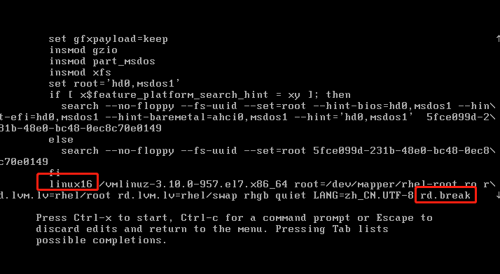 redhat 7 (centos 7) 破解（修改）root密码_rehad7.8 chroot: cannot change root-CSDN博客