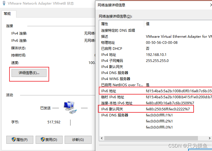虚拟机linux设置IPv6地址_宿主机ipv4,虚拟机如何配置ipv6-CSDN博客
