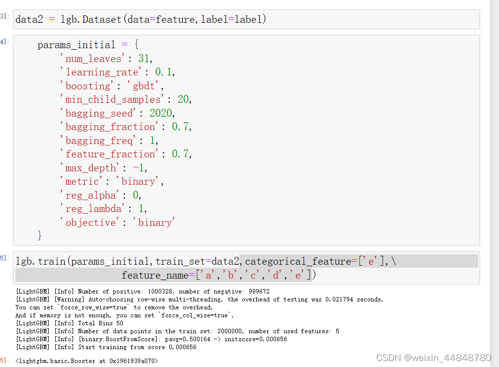 lightgbm使用-lgb.Dataset()_lightgbm dataset-CSDN博客