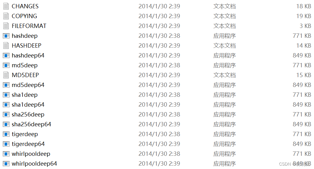 chapter1 静态分析技术-02文件MD5计算 md5deep_md5deep下载-CSDN博客