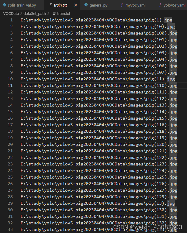 yolov5训练自己的数据集_yolov5模型训练划分数据集txt文件-CSDN博客