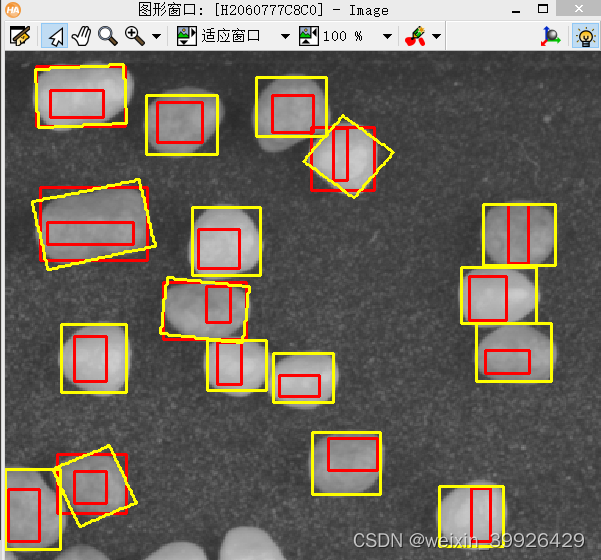 halcon 区域 inner_rectangle1 smallest_rectangle1 smallest_rectangle2_halcon最小内接矩形-CSDN博客