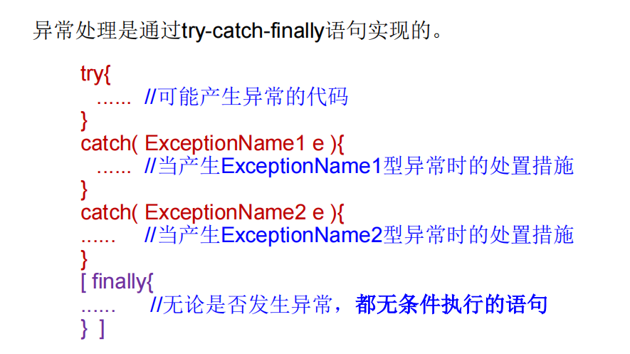 Java基础知识——异常处理java异常处理基础知识 Csdn博客