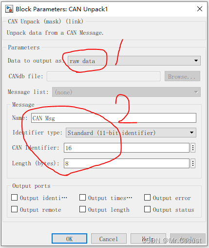 大道至简，骨灰级拆解Simulink处理CAN消息的几种不同方式（三）——码原始数据方式_can unpack模块-CSDN博客
