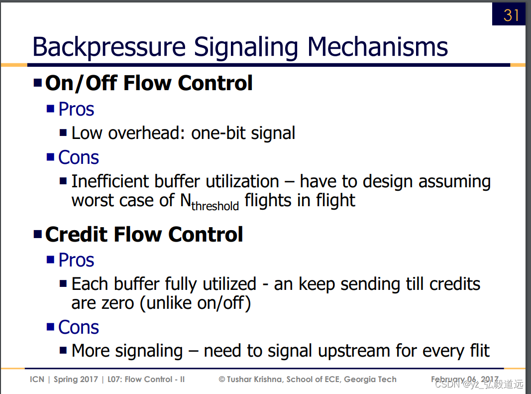 GEM5 Garnet官方教程：乔治亚理工课程-L07-09 flow control流量控制_gem5片上网络培训班-CSDN博客