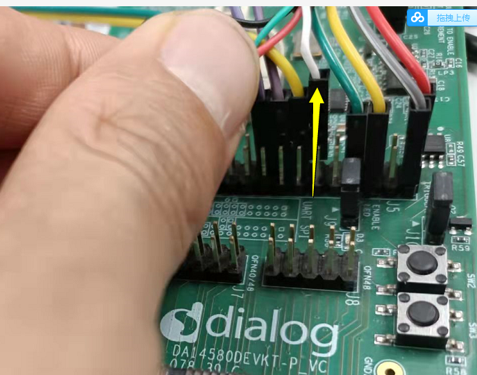 DA14585-我手上的开发板（串口2）-CSDN博客