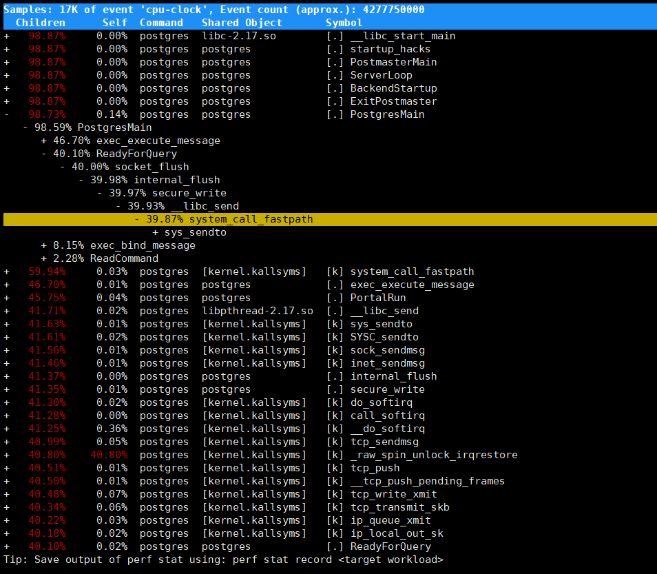 基于perf + 火焰图定位Postgres数据库性能问题_如何利用perf火焰图分析pg数据库的cpu开销-CSDN博客