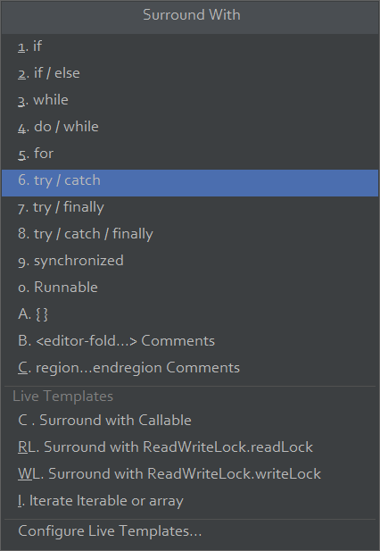 快速插入‘try/catch‘语句块_vscode+如何设置快捷trycatch模版-CSDN博客