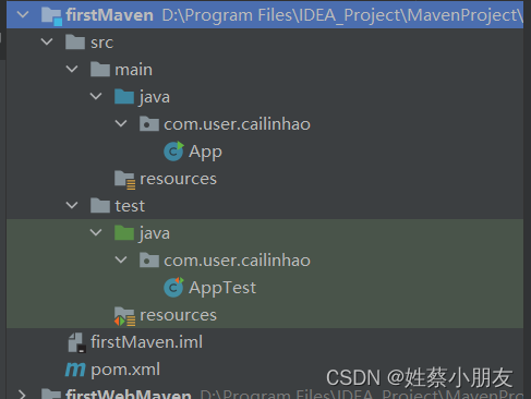Maven中java/javaweb工程目录结构，＜buid＞、＜properties＞标签_maven webapp目录结构-CSDN博客
