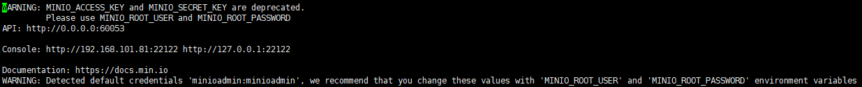 解决minio启动和上传接口错误：unable To Initializi Server、non Xml Response From Server Csdn博客 1329