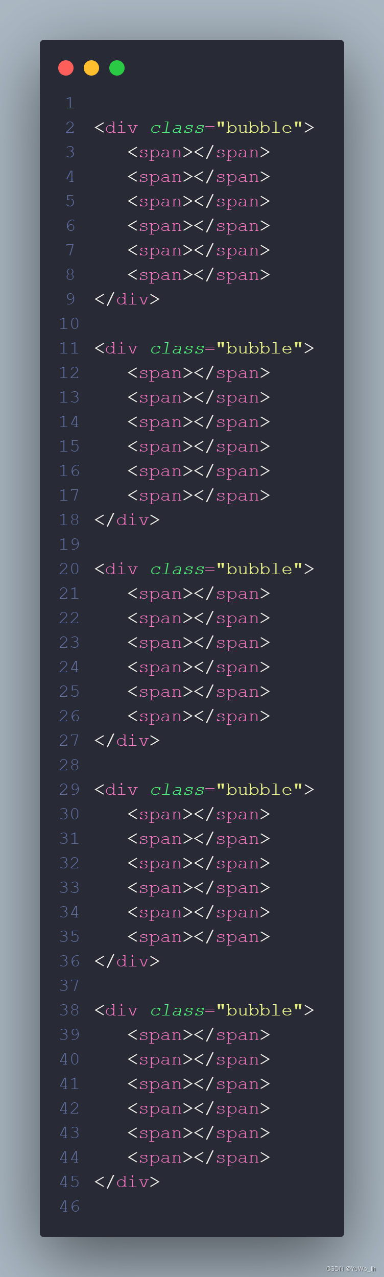 HTML+CSS每周一练——飘动泡泡_css 泡泡-CSDN博客