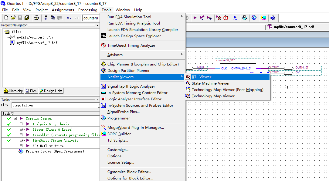 Quartus II下进行SignalTap仿真_qpf文件-CSDN博客