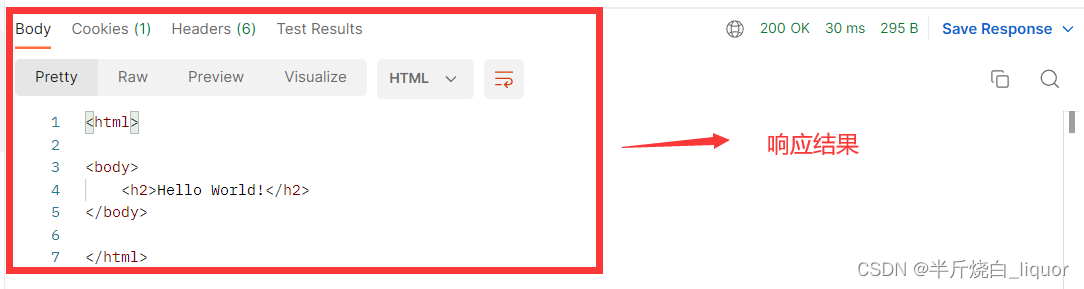 JavaWeb笔记——请求Request、响应Response_web application could not be started as there was -CSDN博客