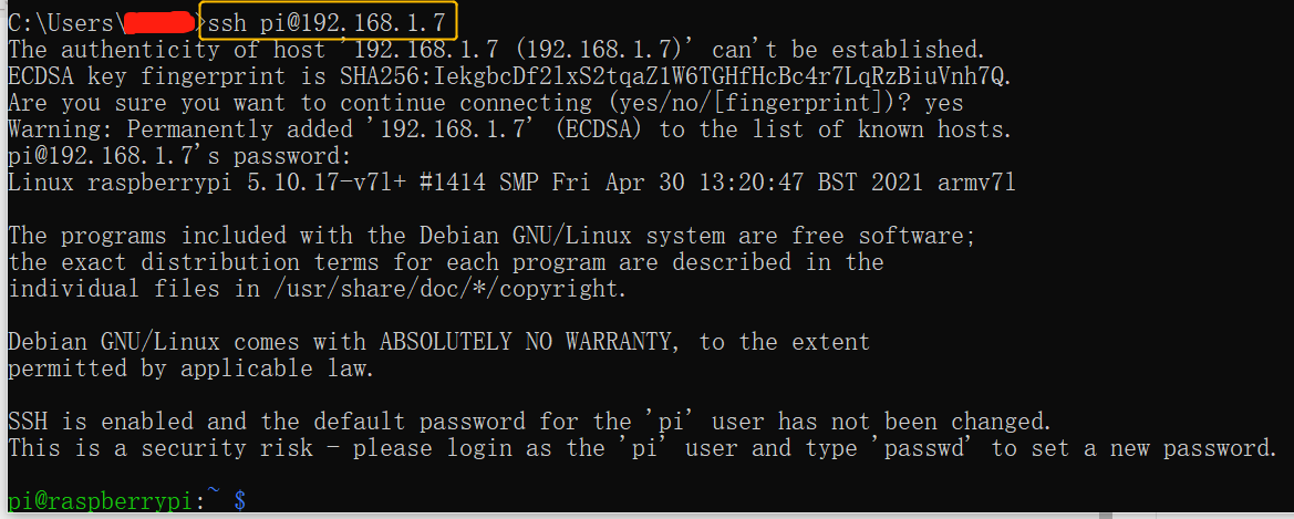 Raspberry OS lite无HDMI SSH登录_raspberry pi os lite-CSDN博客