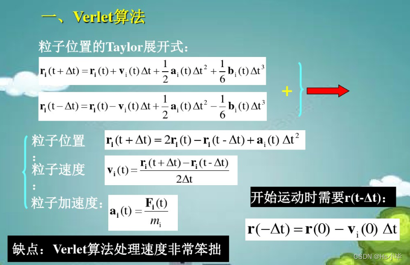 数值积分方法跳蛙积分法 Csdn博客 