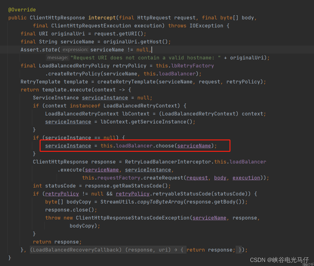 restTemplate loadbalance 负载均衡使用demo 案例 原理以及全网最细源码解析_resttemplate负载均衡-CSDN博客