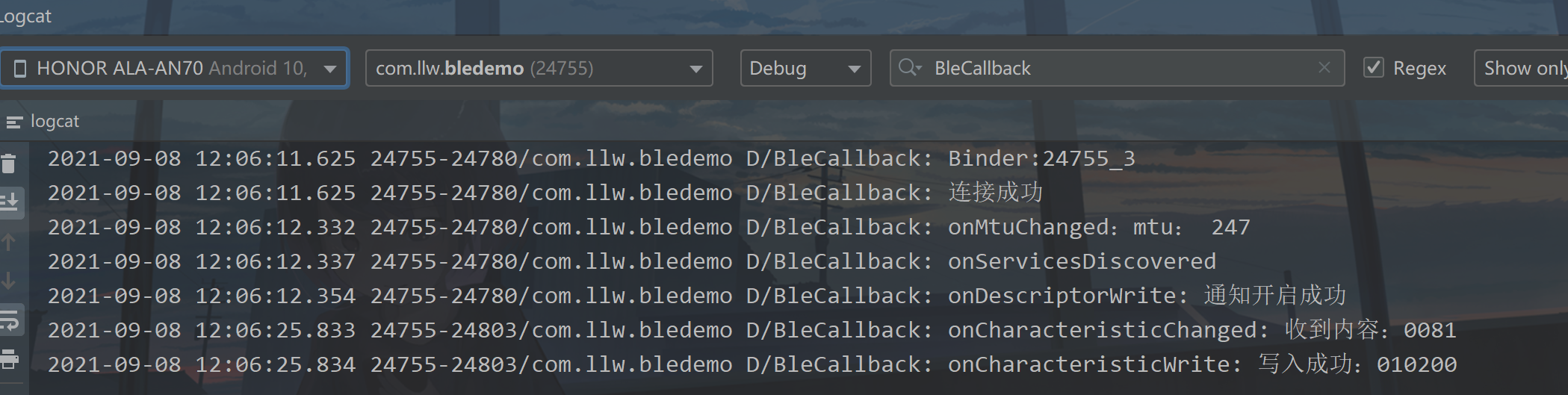 Android 低功耗蓝牙开发（数据交互）_蓝牙中的onphyupdate和onphyread-CSDN博客