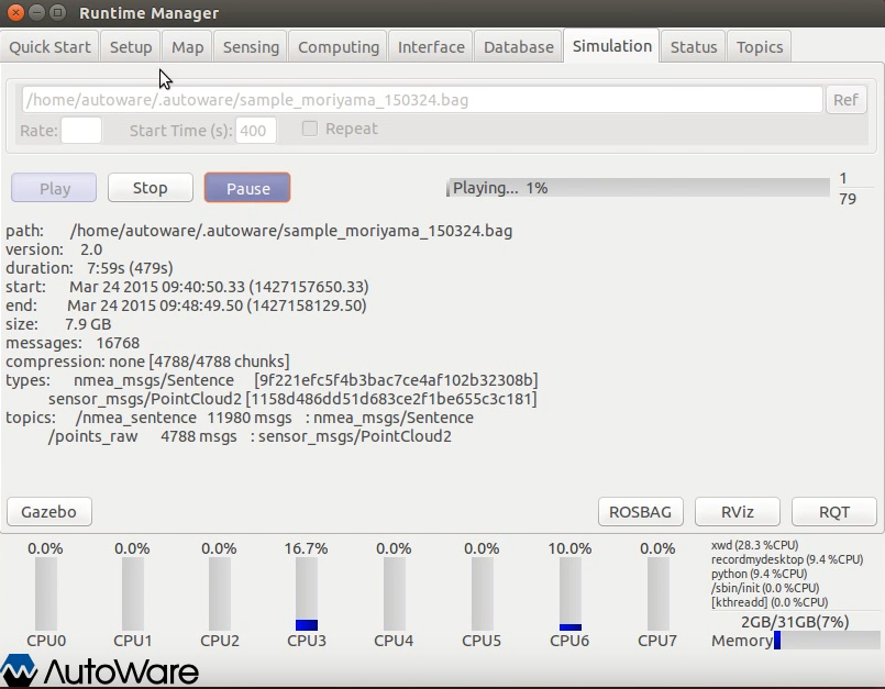 基于Autoware 1.14 构建点云地图（*** mapping ***）_点云地图原理-CSDN博客