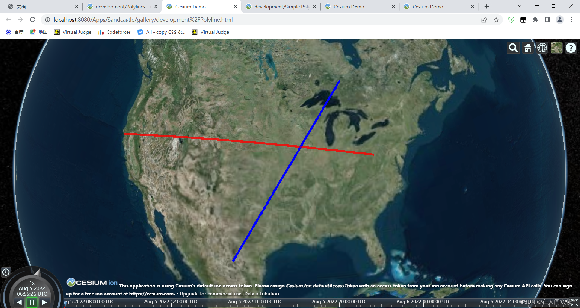 Cesium快速上手4-Polylines图元使用讲解_groundpolylinegeometry-CSDN博客