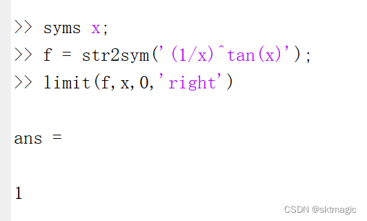 Matlab中计算复杂函数的极限，但syms不可用（解决）-CSDN博客